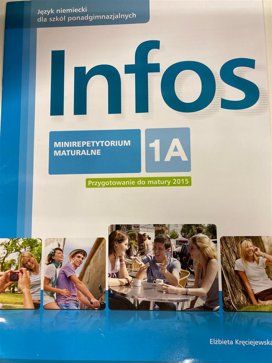 Podręcznik szkolny Infos: Minirepetytorium Maturalne. 1A. - Ceny i opinie - Ceneo.pl