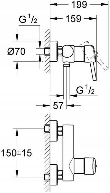 Bateria Grohe Concetto 32210001 - Baterie Prysznicowe - Opinie i ceny ...