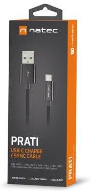 Natec Kabel Usb-C(M)-Usb-A(M) 2.0 1M Oplot Czarny Prati - Opinie i ceny ...
