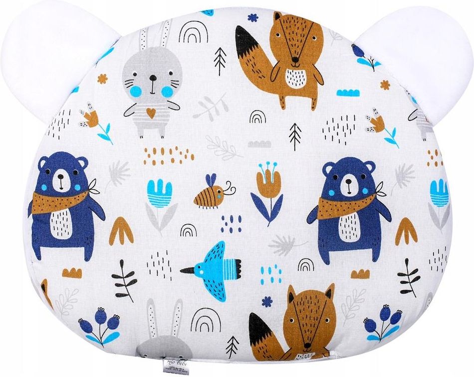 Mio bebe Poduszka do wózka łóżeczka bawełna Las G - Opinie i atrakcyjne ...