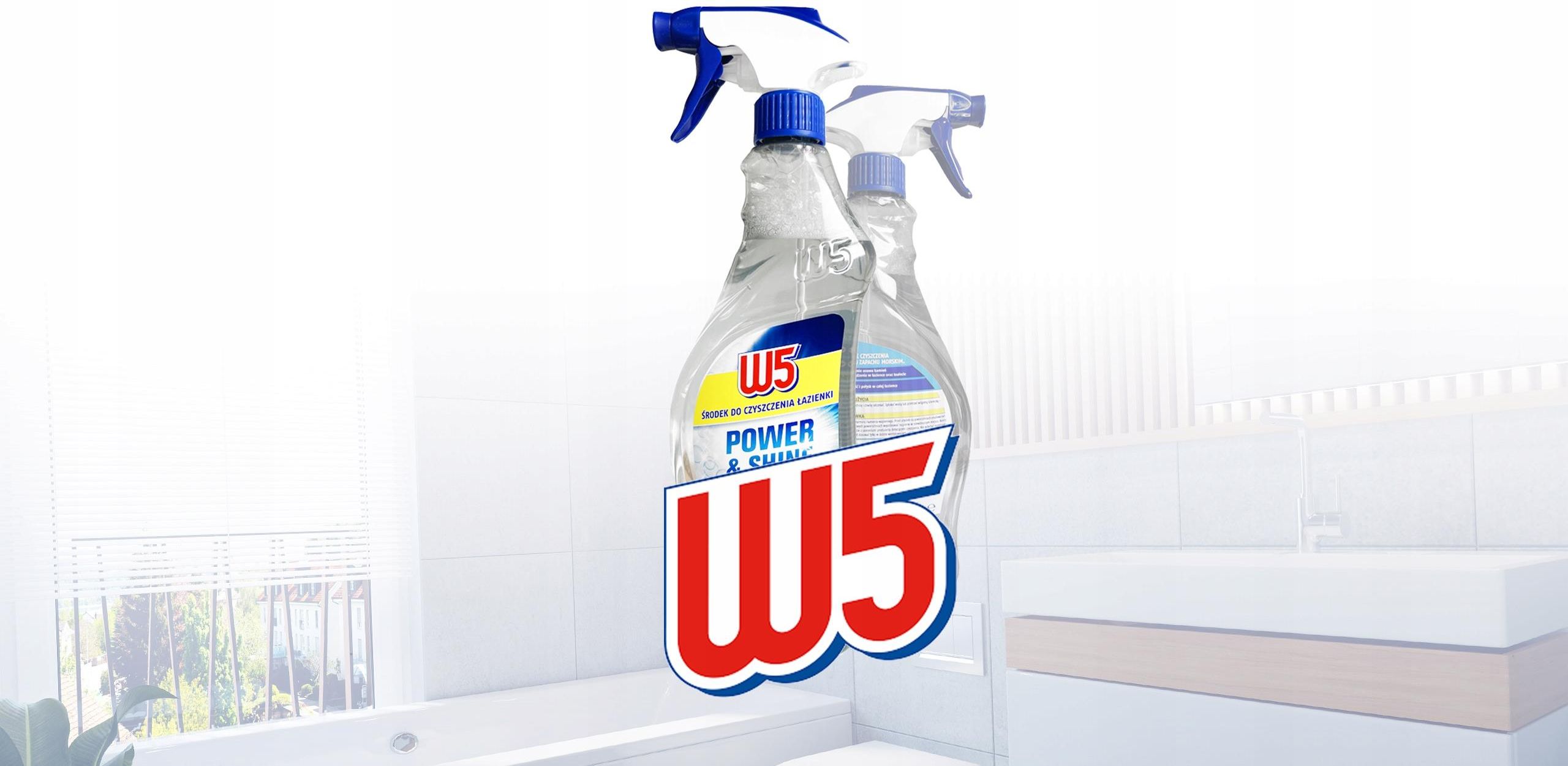 W5 Płyn Do Czyszczenia Łazienki Toalety Power 750ml - Opinie i ...