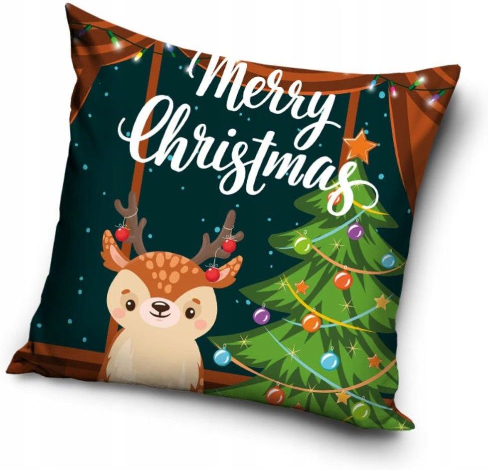 Poszewka świąteczna Merry Ch renifer choinka 40x40 - Ceny i opinie ...