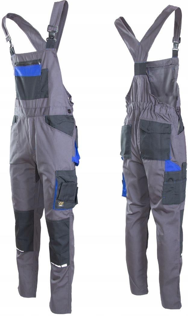 Spodnie robocze stalowe Topaz Ogrodniczki r. 56 - Ceny i opinie - Ceneo.pl