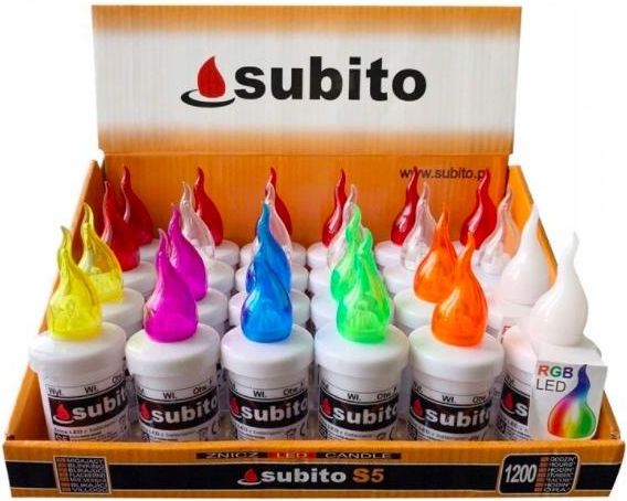 Wkład Elektryczny Subito S5 Mix 8 Kol. Led 24szt. - Ceny i opinie ...