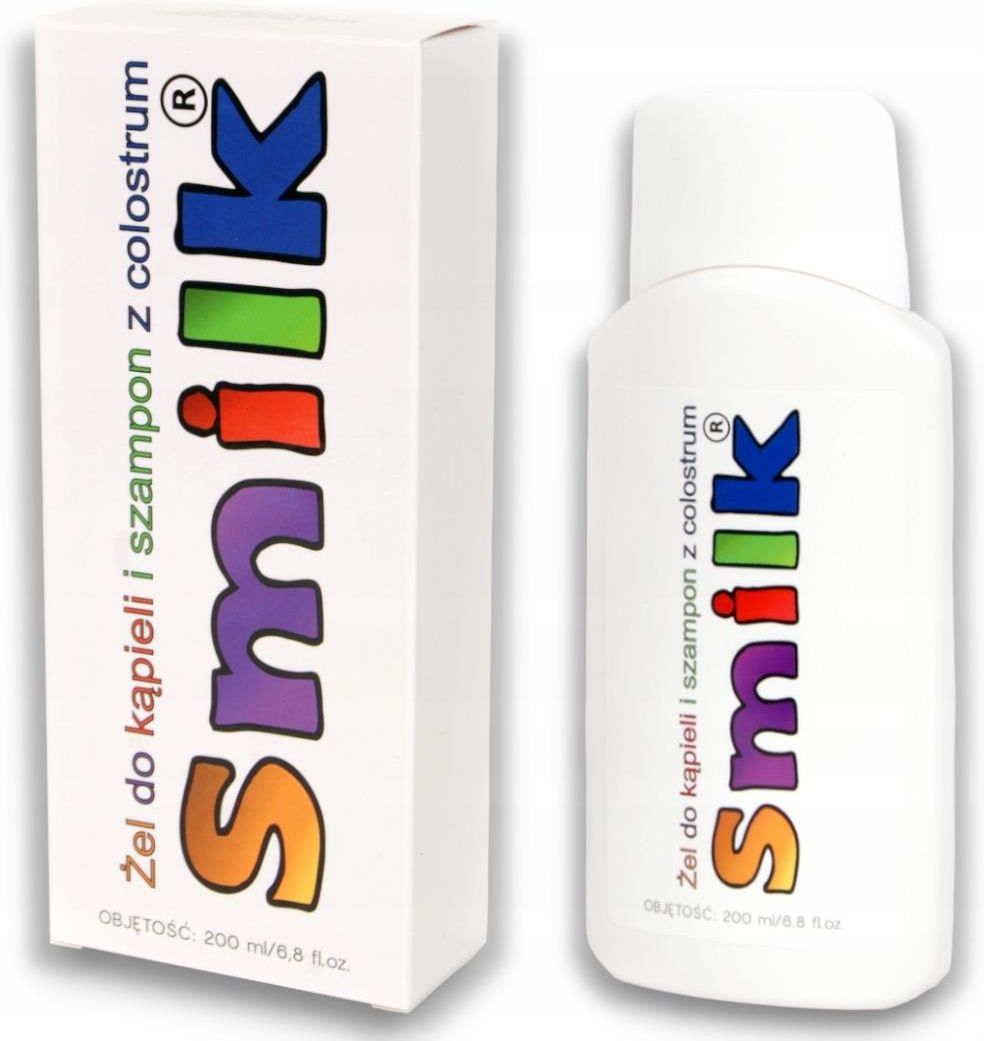 Smilk Żel Do Kąpieli I Szampon Z Colostrum 200Ml - Ceny i opinie - Ceneo.pl