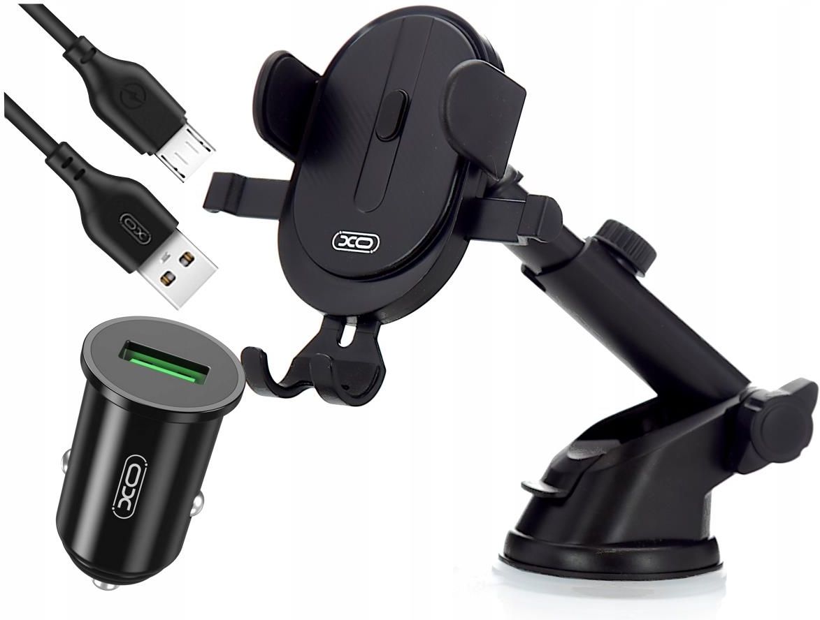 Webski Zestaw Z Ładowarką Micro Usb Uchwyt Samochodowy - opinie i ceny ...