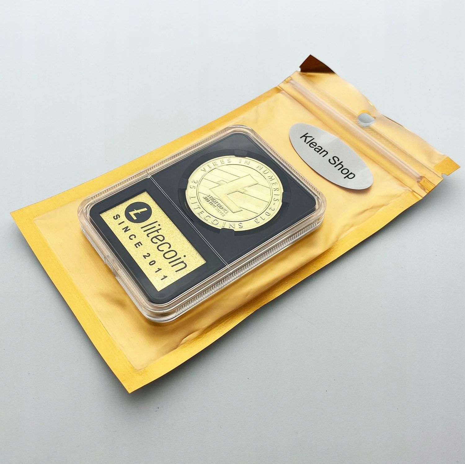 Moneta Litecoin Ltc Kryptowaluta Złota Btc - Ceny i opinie - Ceneo.pl