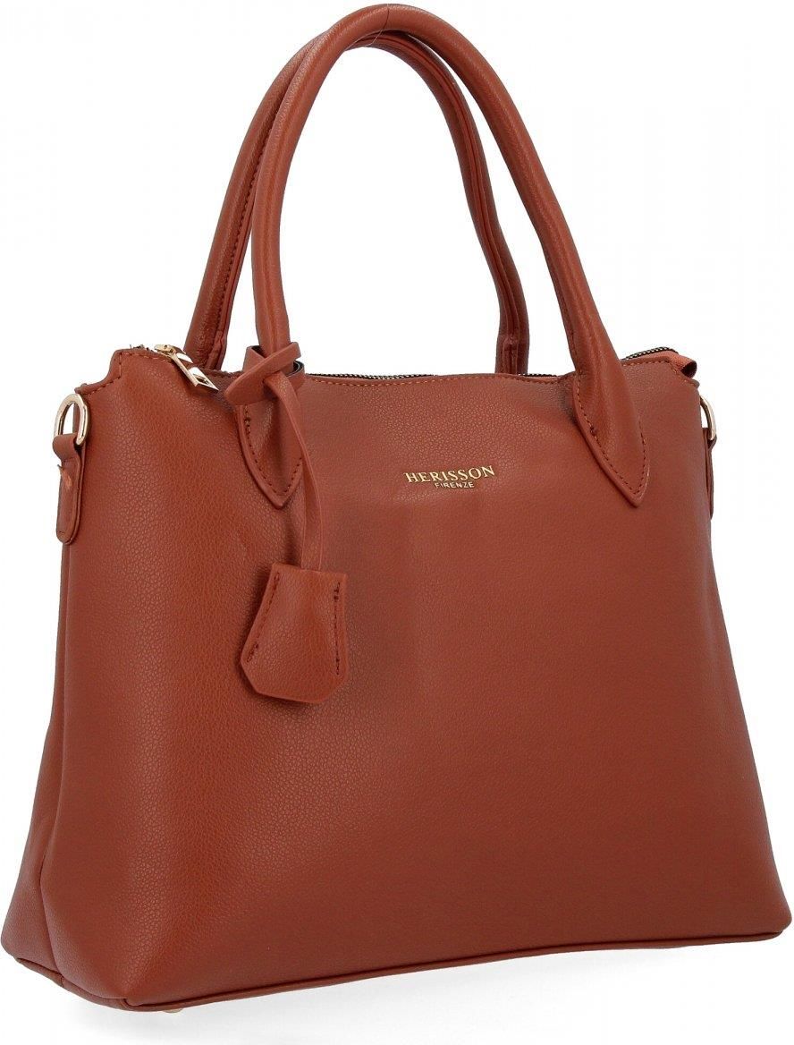 Klasyczna Torebka Damska Kuferek firmy Herisson Ruda (kolory) - Ceny i opinie - Ceneo.pl