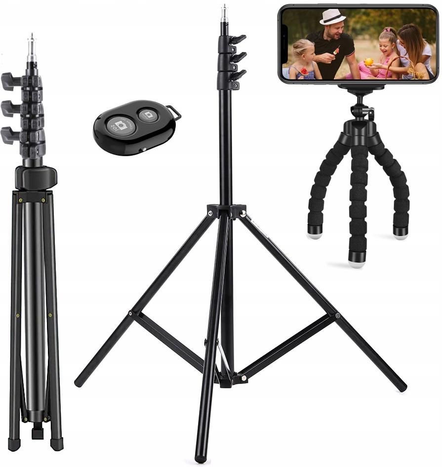 Uchwyt samochodowy Nela-Styl Statyw Na Telefon Aparat Tripod + Pilot ...