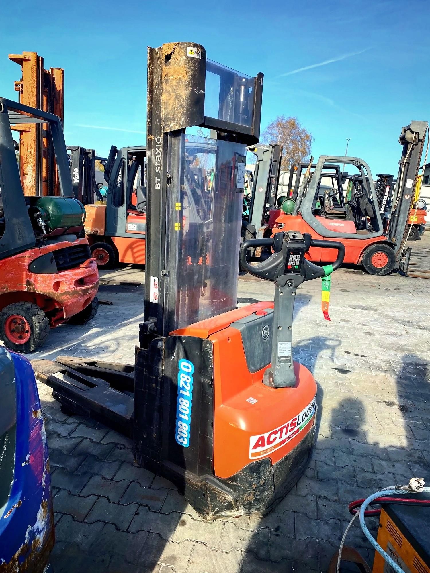 Wózek paletowy z masztem TOYOTA BT SWE120L - Opinie i ceny na Ceneo.pl