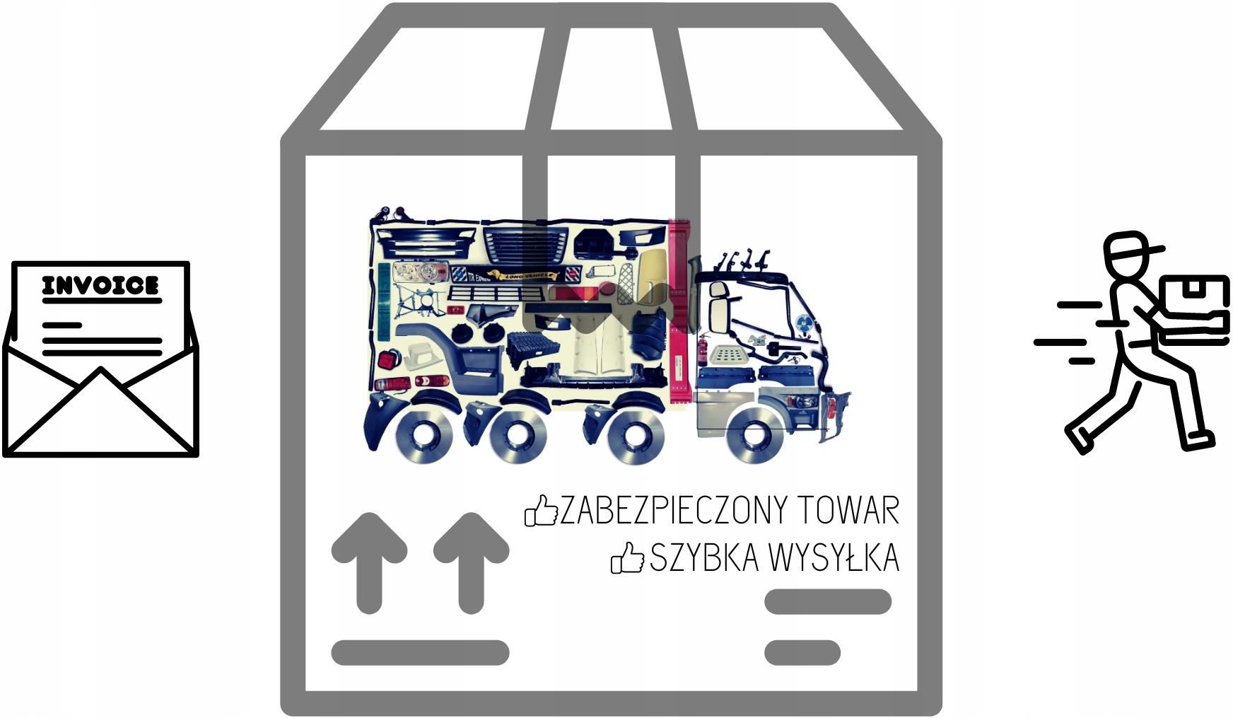 Sampa Wspornik Uchwyt Zderzaka Mercedes Actros Mp4 Prawy 9608801265 ...