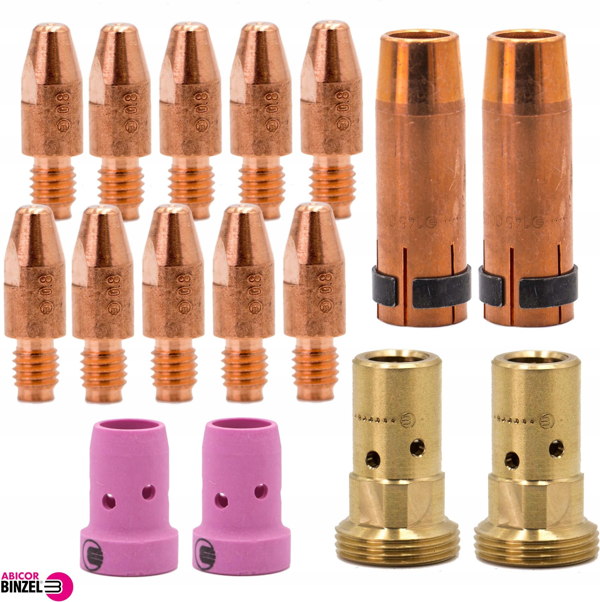 Binzel Zestaw Do Uchwytu Mb 501 Abicor 0.8mm 1400114 - Opinie i ceny na ...