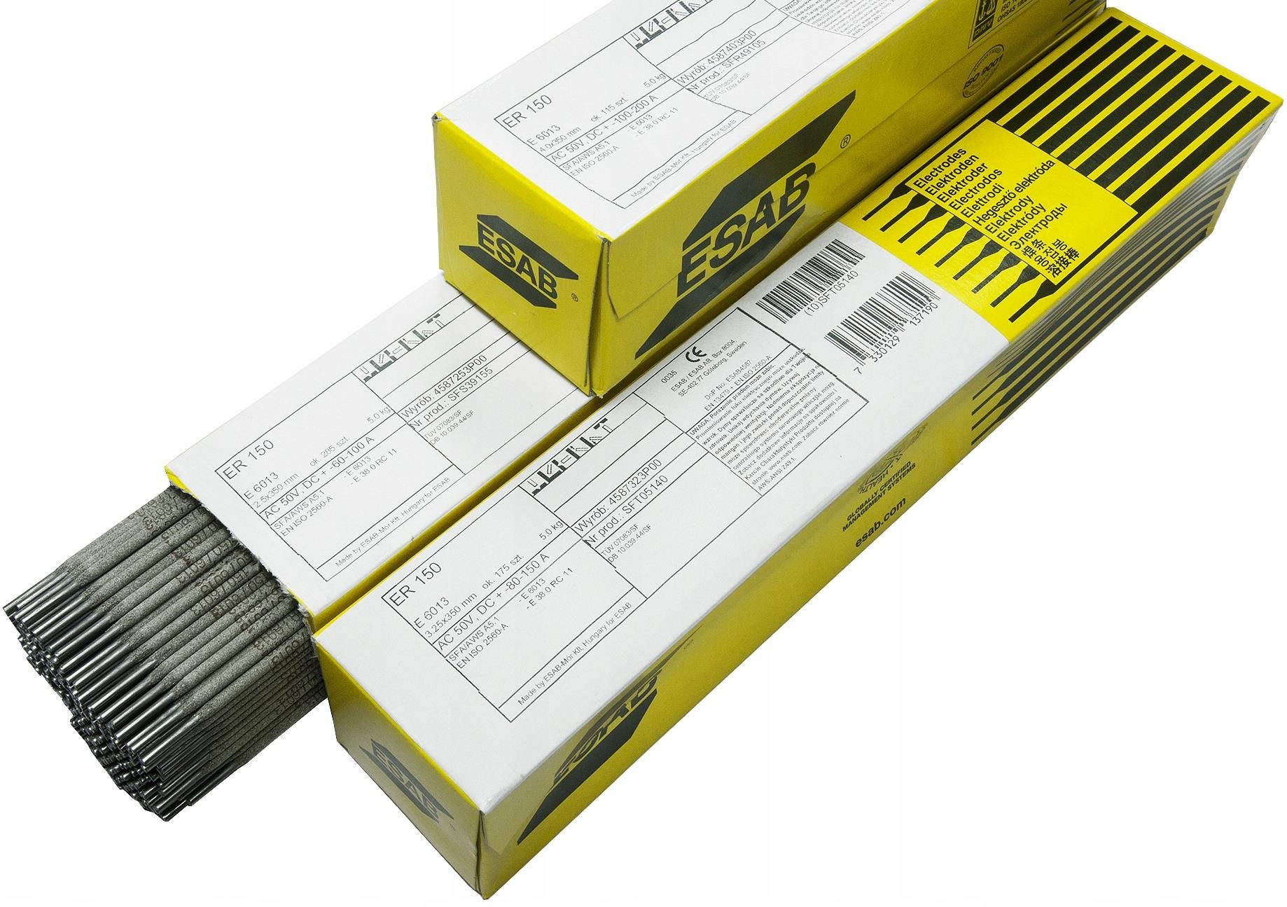 Esab Elektrody Rutylowe Er 150 Fi 2,5X350 5Kg Er15025 - Opinie i ceny ...