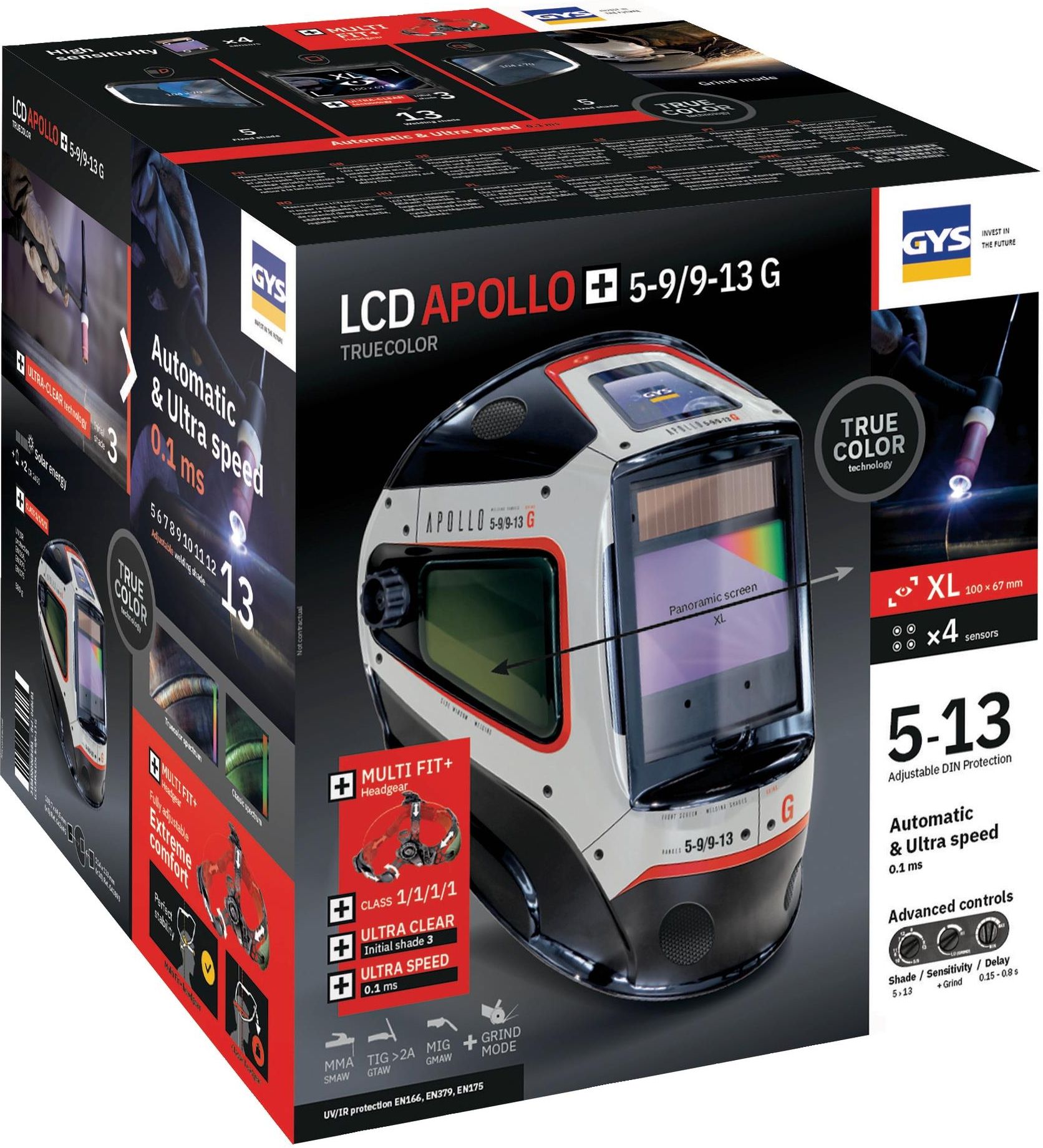 Gys Przyłbica Maska Spawalnicza Apollo Plus 68681 - Opinie i ceny na ...