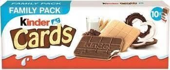 Kinder Cards Family Pack Ciastko 10X2Sz 256G - Ceny i opinie - Ceneo.pl