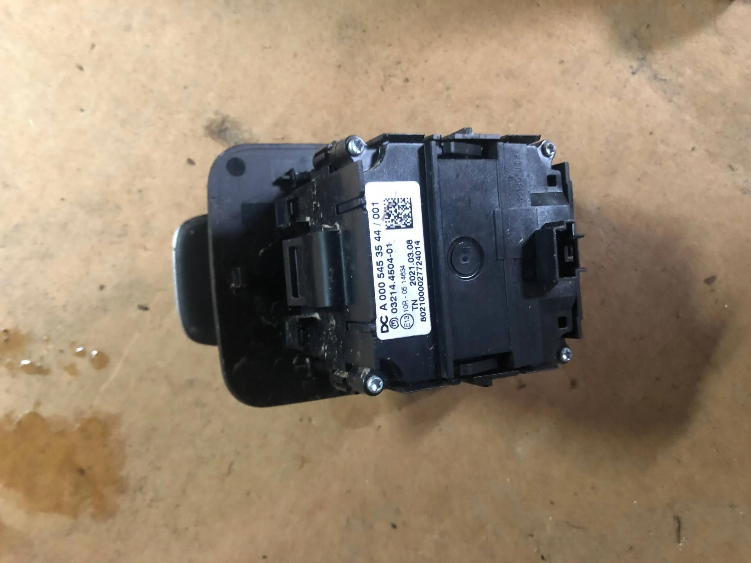 Mercedes-Benz Oe Actors Mp5 Przycisk Hamulca Ręcznego 0005453544 ...