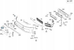 Mercedes-Benz Oe Zaślepka Haka Przód G Klasa W463 18- Amg 63 A ...