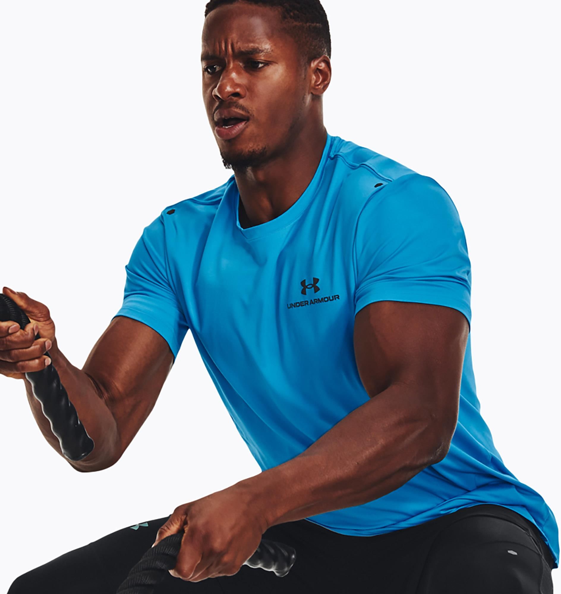 Under Armour T Shirt Treningowy Męski Ua Rush Energy Ss Niebieski ...