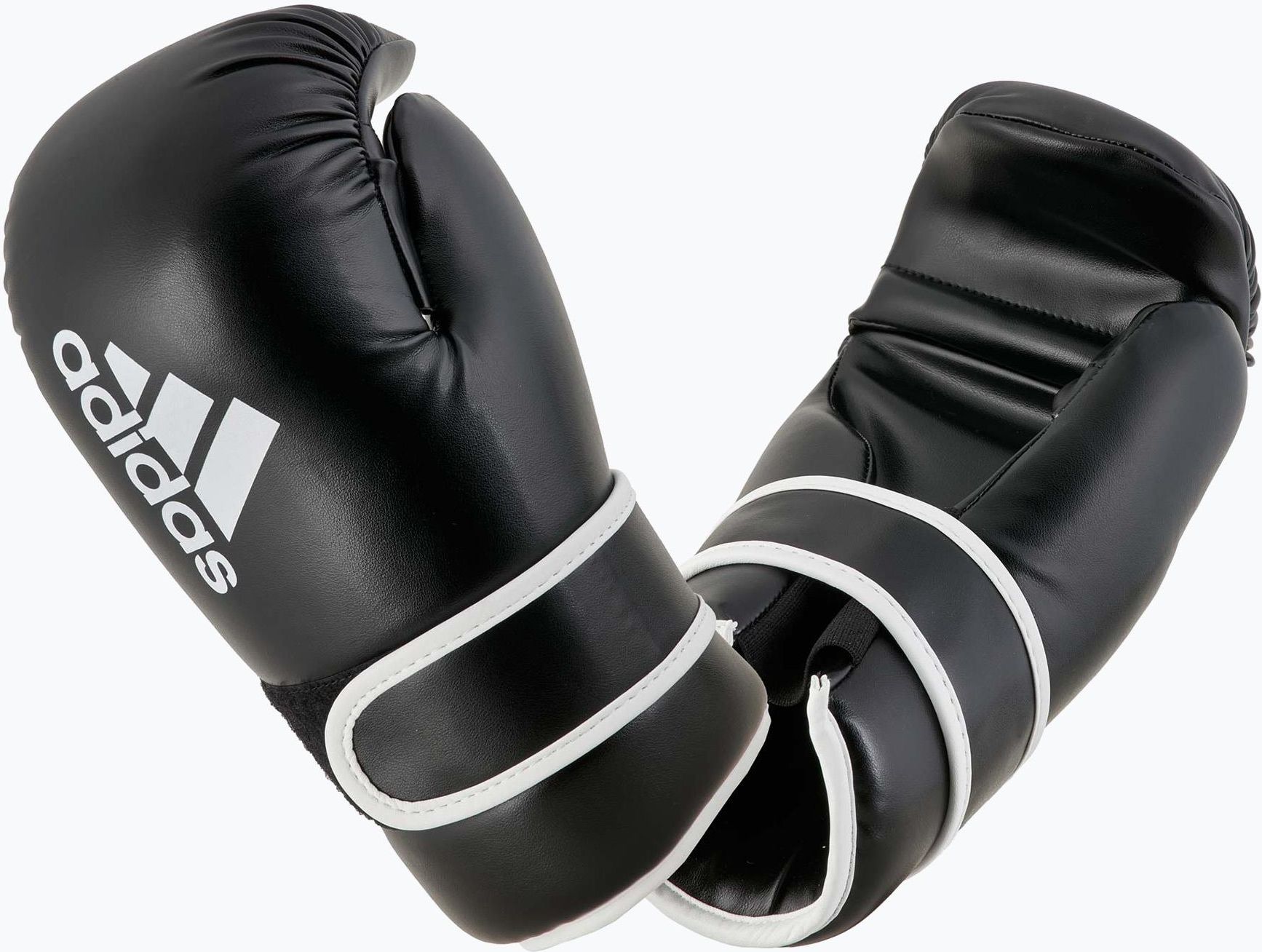 Adidas Rękawice Bokserskie Point Fight Adikbpf100 Czarno Białe - Ceny i ...