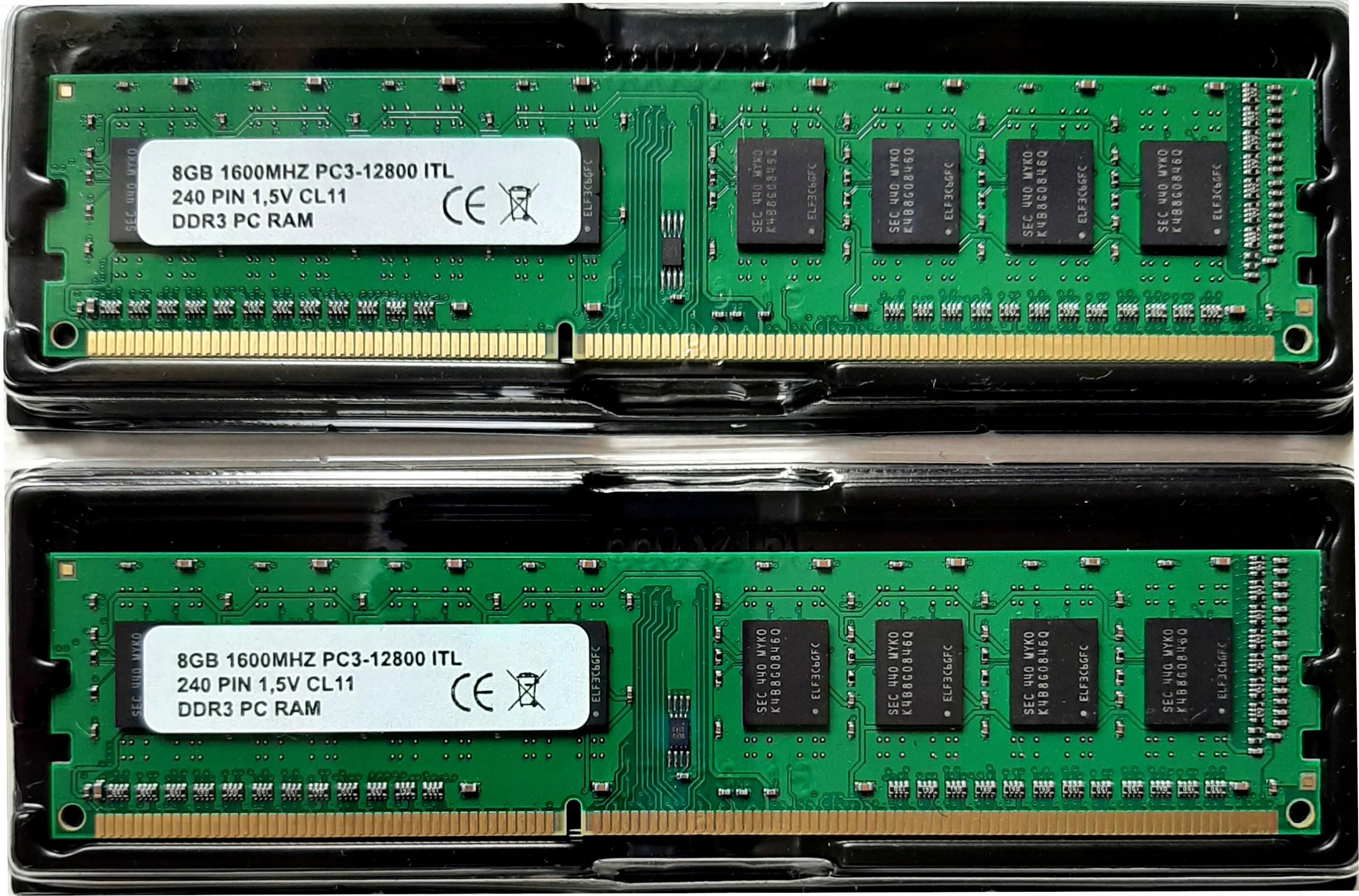 ITL DDR3 16GB 1600MHZ (8GB1600MHZITL) - Pamięć RAM - Opinie i ceny na ...