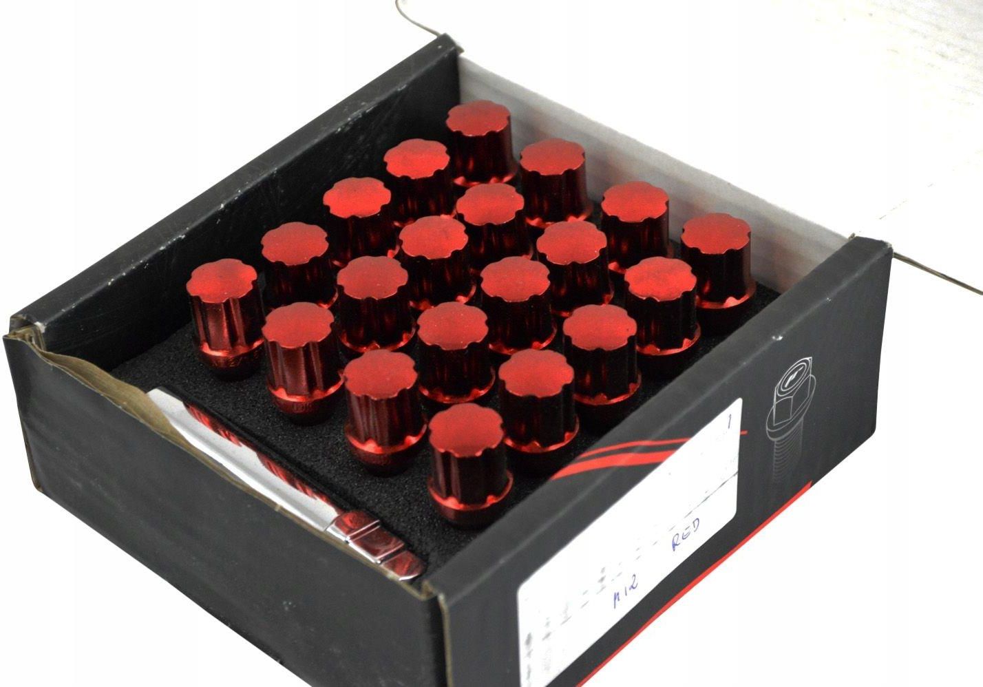 Japan Racing Jb1 Śruby 12X1,5 Red Jb11215H27R - Opinie i ceny na Ceneo.pl