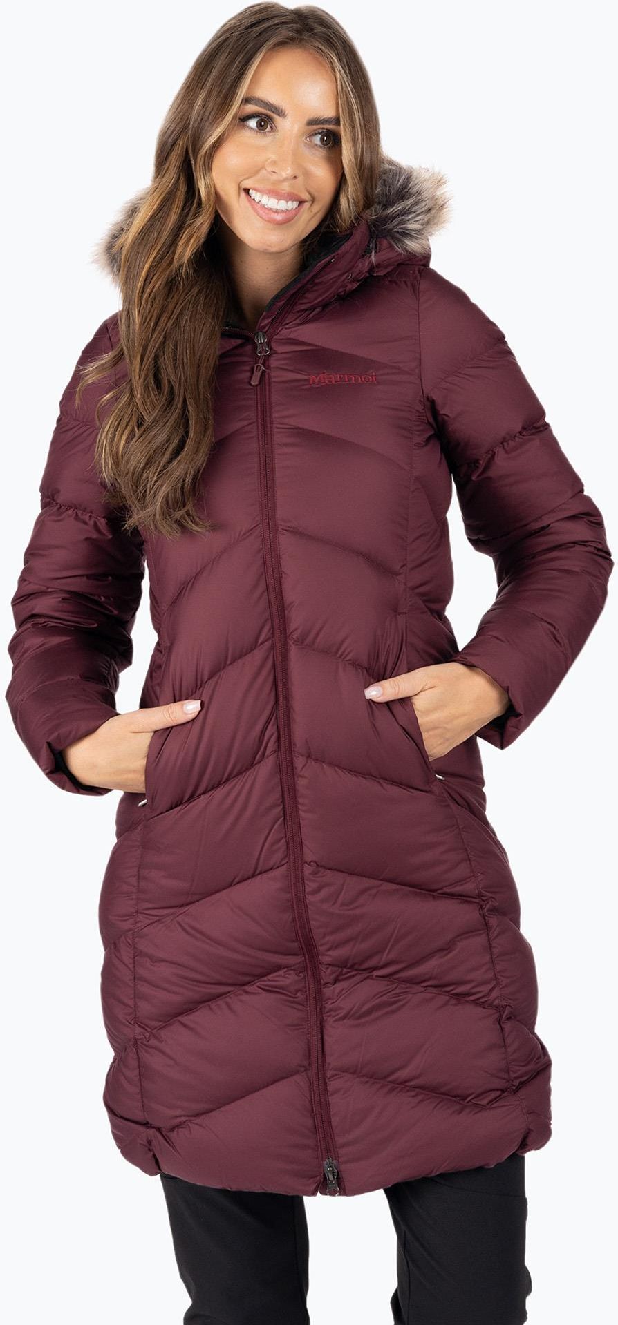 Marmot Kurtka Puchowa Damska Montreaux Coat Bordowa 78090 - Ceny i opinie - Ceneo.pl