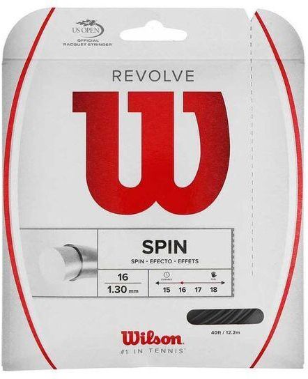 Wilson Naciąg Do Rakiety Tenisowej Revolve Spin Set 12m Black 1,30mm ...