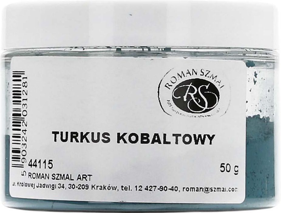 Szmal Pigment Turkus Kobaltowy 50G 44115 50 - Ceny i opinie - Ceneo.pl