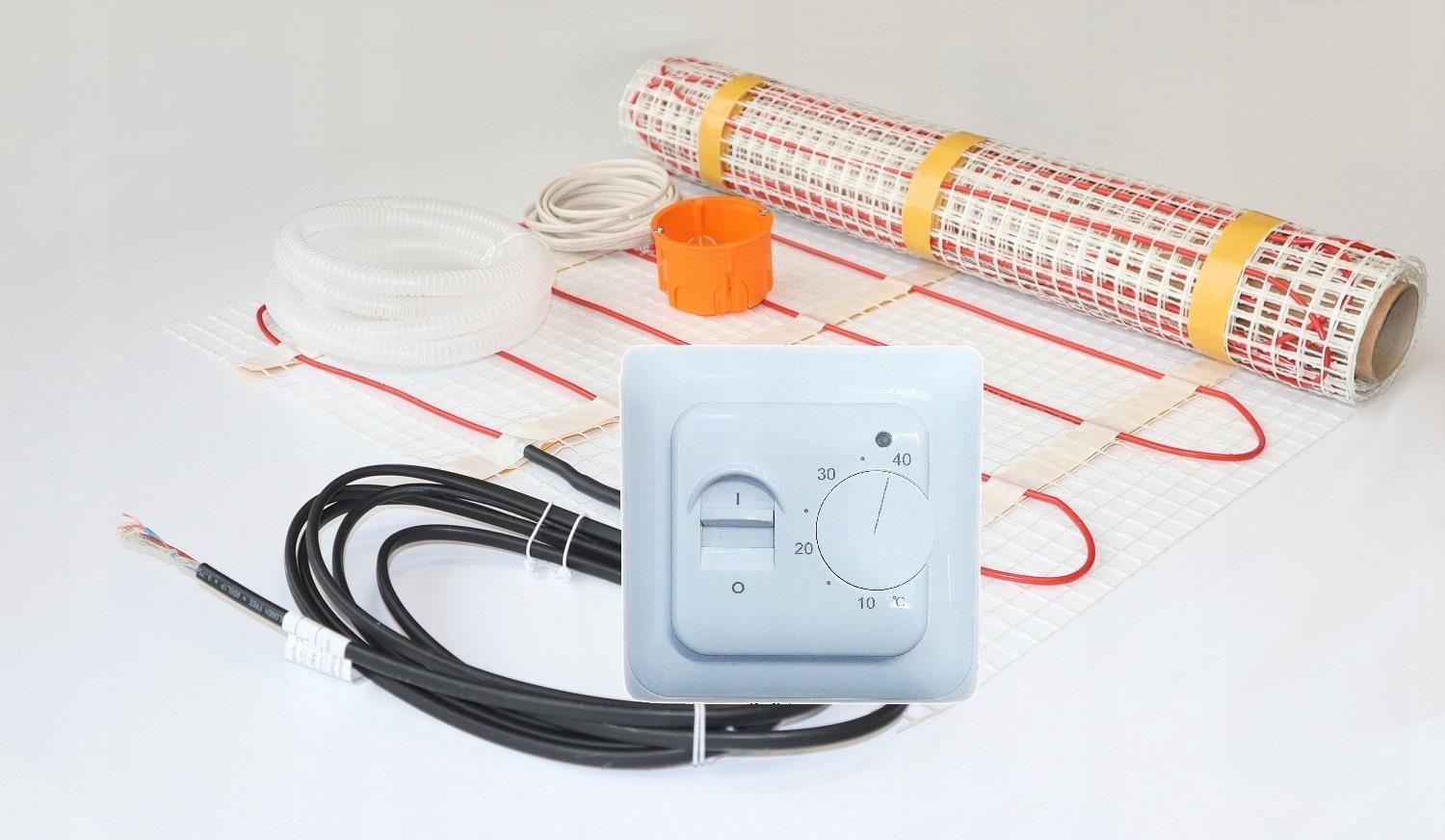 Ogrzewanie podłogowe Novli Mata Grzewcza Grzejna Zestaw Nvmgw150/70-0,5M2 NVMGW05+NVT70 - Opinie ...