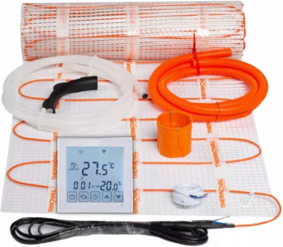Ogrzewanie podłogowe Thermoval Zestaw Mata Grzewcza 20M² 150 W/M²+Tvt31 Wifi - Opinie i ceny na ...