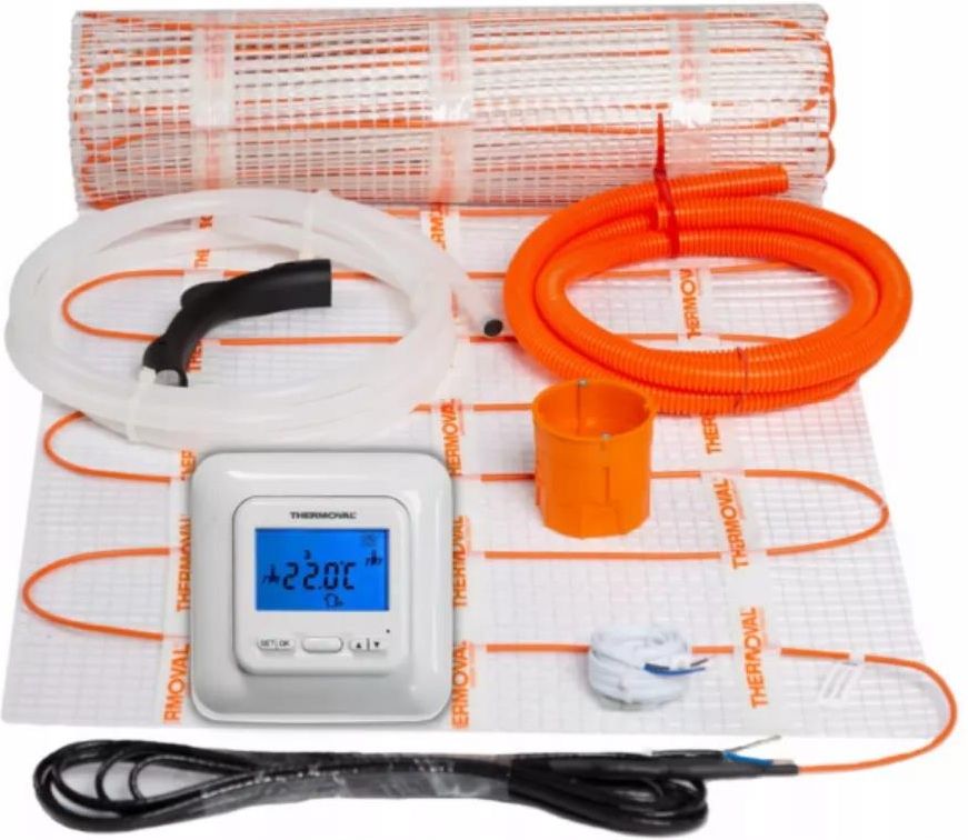 Ogrzewanie podłogowe Thermoval Zestaw Mata Grzewcza 16M² 150 W/M² Tvt04 Ed - Opinie i ceny na ...