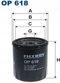 Filtron Filtr Oleju Op 618 Op618 - opinie i ceny na Ceneo.pl