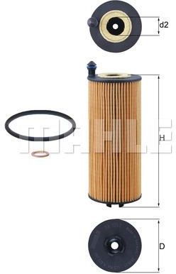 Knecht Filtr Oleju Ox 1302D - opinie i ceny na Ceneo.pl