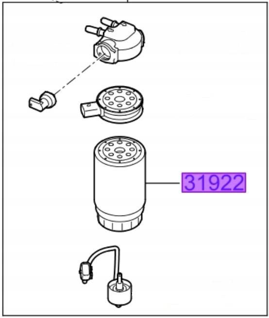 Filtr paliwa Kia Filtr Paliwa 319221K800 - Opinie i ceny na Ceneo.pl