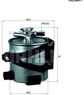 Filtr paliwa Knecht Filtr Paliwa 164005190R 8200697875 82005060 ...