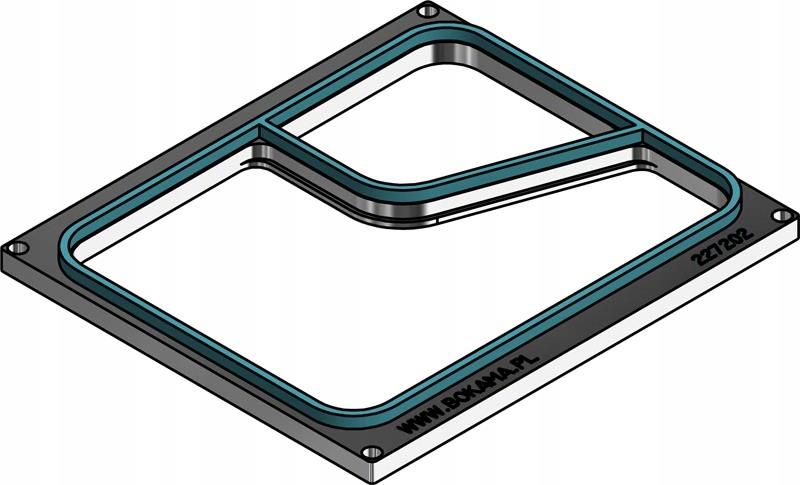 Matryca ramka forma zgrzewarka tacek Bokama 227202 - ceny i opinie ...