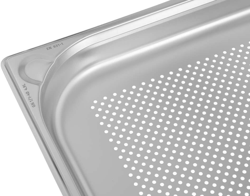 Pojemnik perforowany Gn 1/1 40 mm, nierdzewny - Ceny i opinie - Ceneo.pl