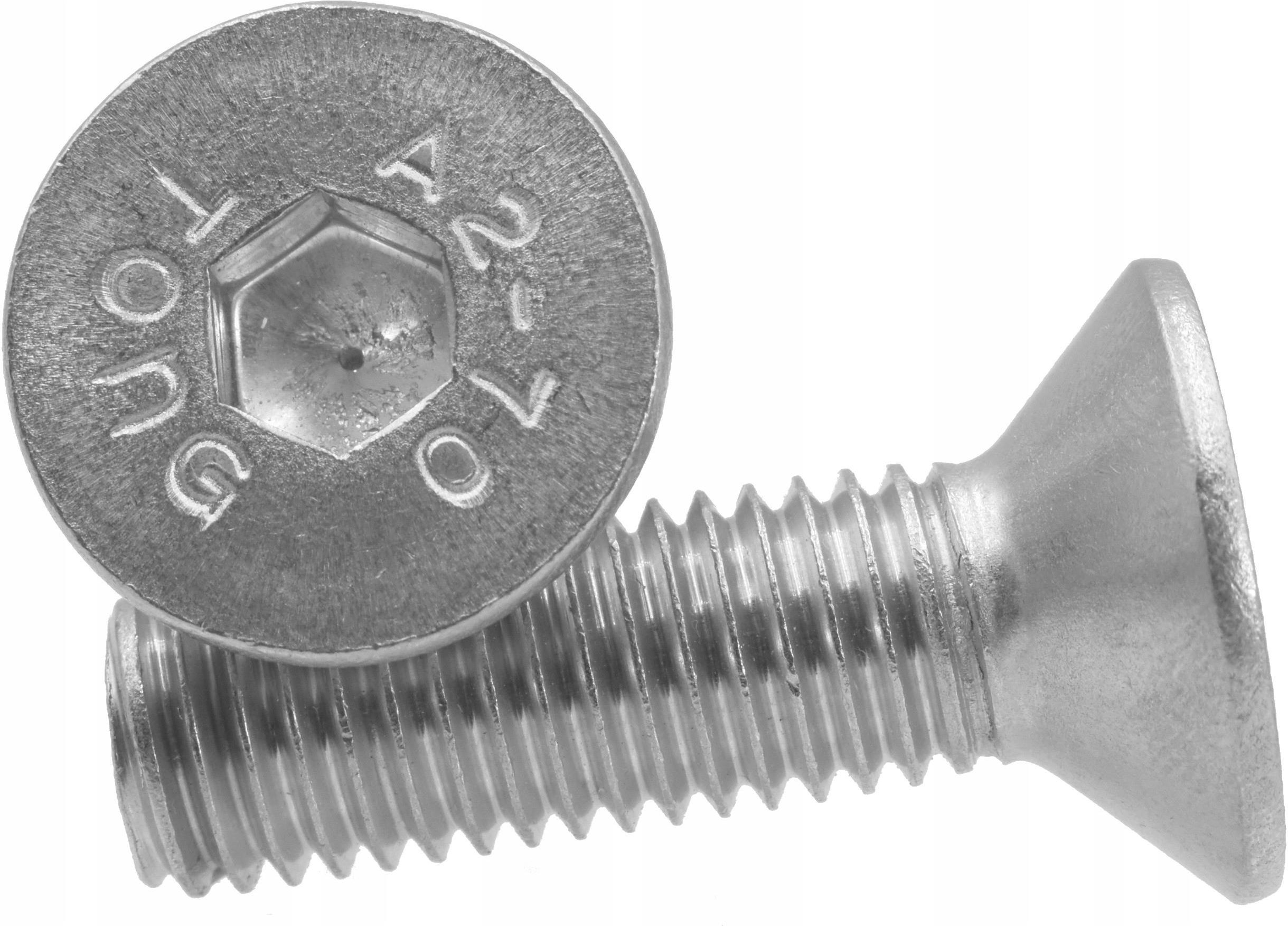 BEJMET M5X16 ŚRUBA IMBUSOWA STOŻKOWA NIERDZEWNA ŚRUBY 100 - Opinie i ...