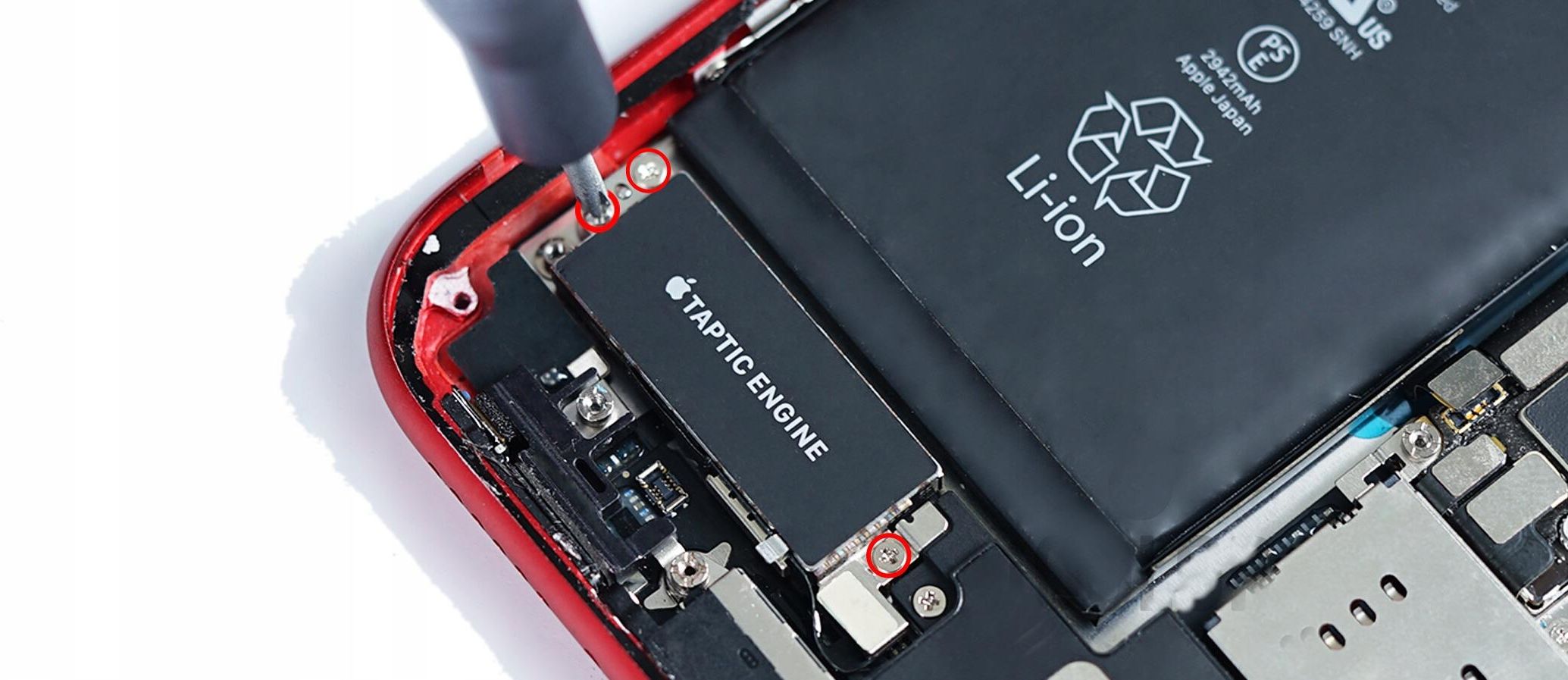 Podzespoły do telefonu Silniczek Wibracji dla iPhone 11 Taptic Engine ...