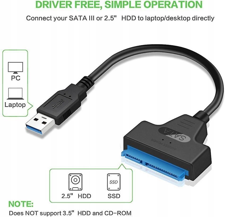 Type C To Sata Adapter Converter Cable 22pin Drive - Opinie i ceny na ...