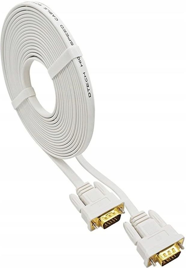 Kabel Vga Vga (D-Sub) Do Monitora Full Hd Płaski (Dt69F18W) - Opinie i ...