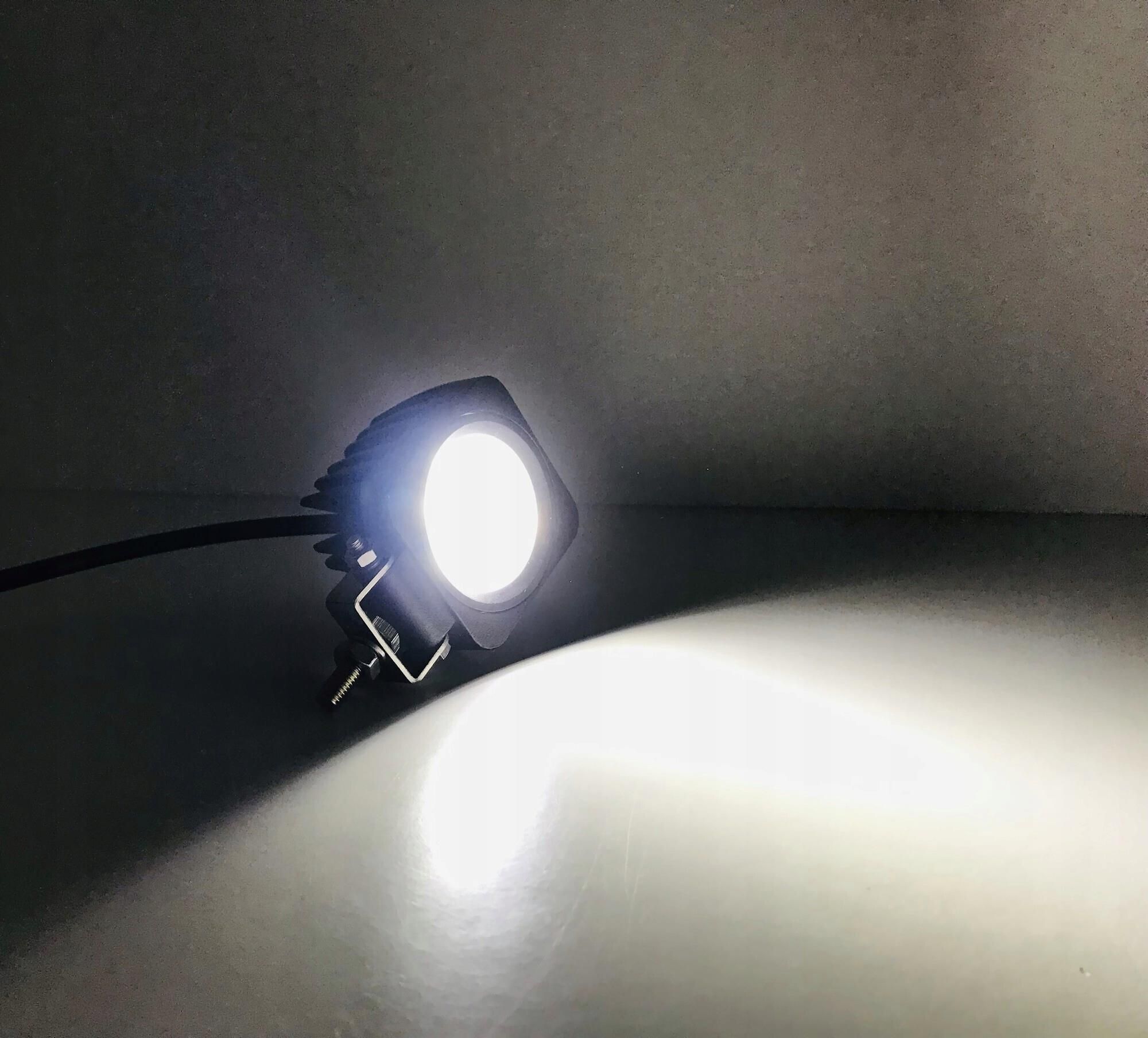 Halogen LAMPA ROBOCZA 4 LED HALOGEN REFLEKTOR 12V 24V 12W AT-242 ...