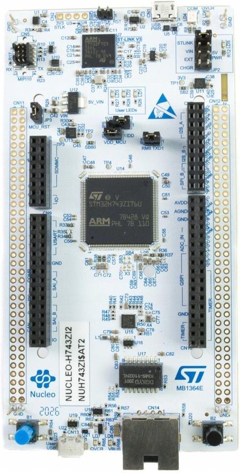 Mikrokontroler STMICROELECTRONICS STM32 NUCLEO-H743ZI2 NUCLEO-144 MBED ARM CORTEX-M7 - Opinie i ...