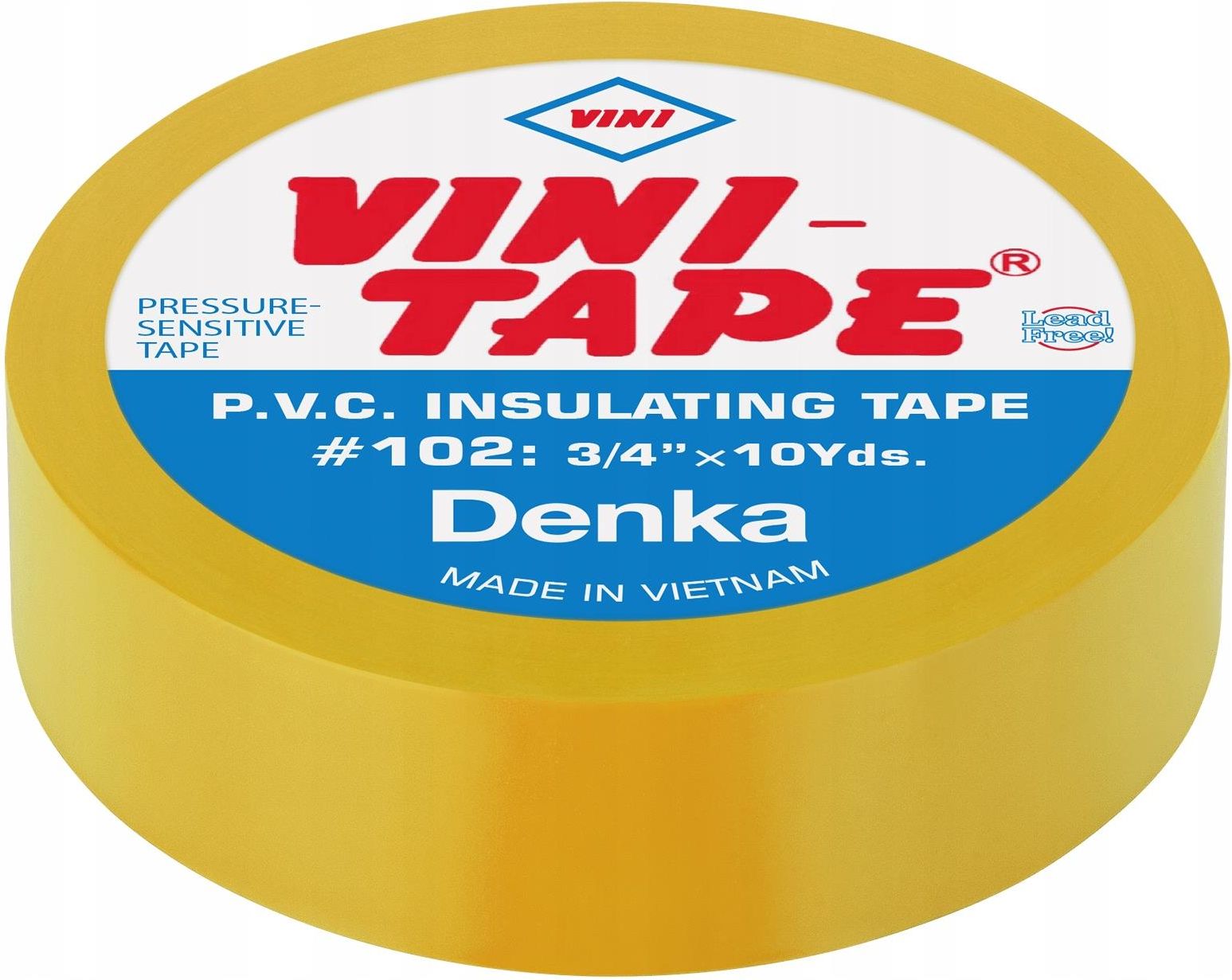 VINI-TAPE TAŚMA IZOLACYJNA ŻÓŁTA 0.15X19MM 10M - 10 SZTUK 102 - Opinie ...