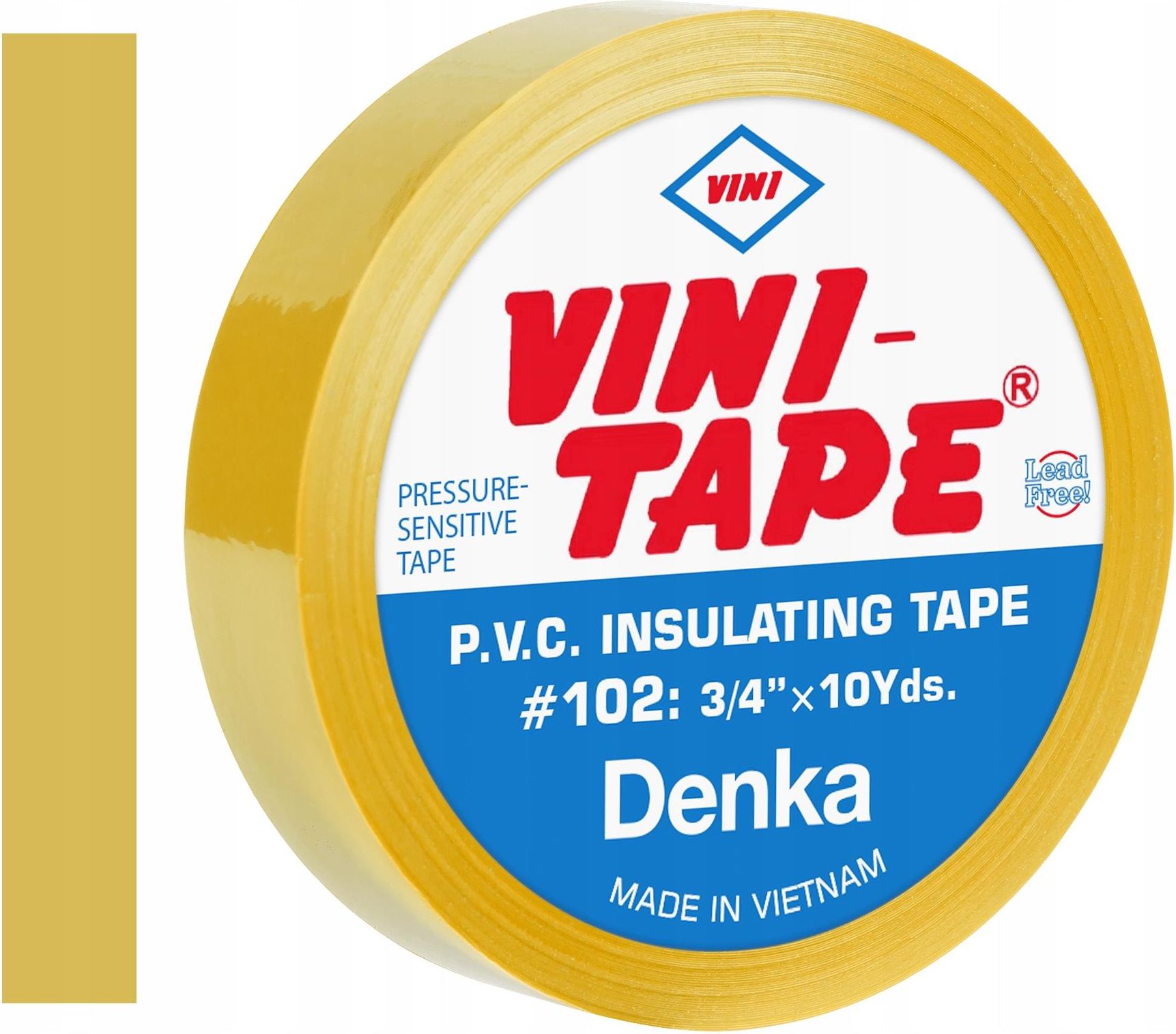 VINI-TAPE TAŚMA IZOLACYJNA ŻÓŁTA 0.15X19MM 10M - 10 SZTUK 102 - Opinie ...
