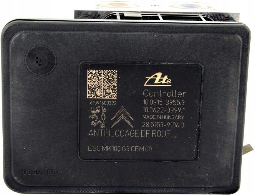 ATE POMPA HAMULCOWA ABS ESP ESC PEUGEOT 208 2008 10.0915-3955.3 10.0622 ...