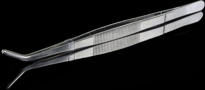 Drobne akcesoria medyczne Profesjonalna Penseta Pinceta Penceta gięta ...