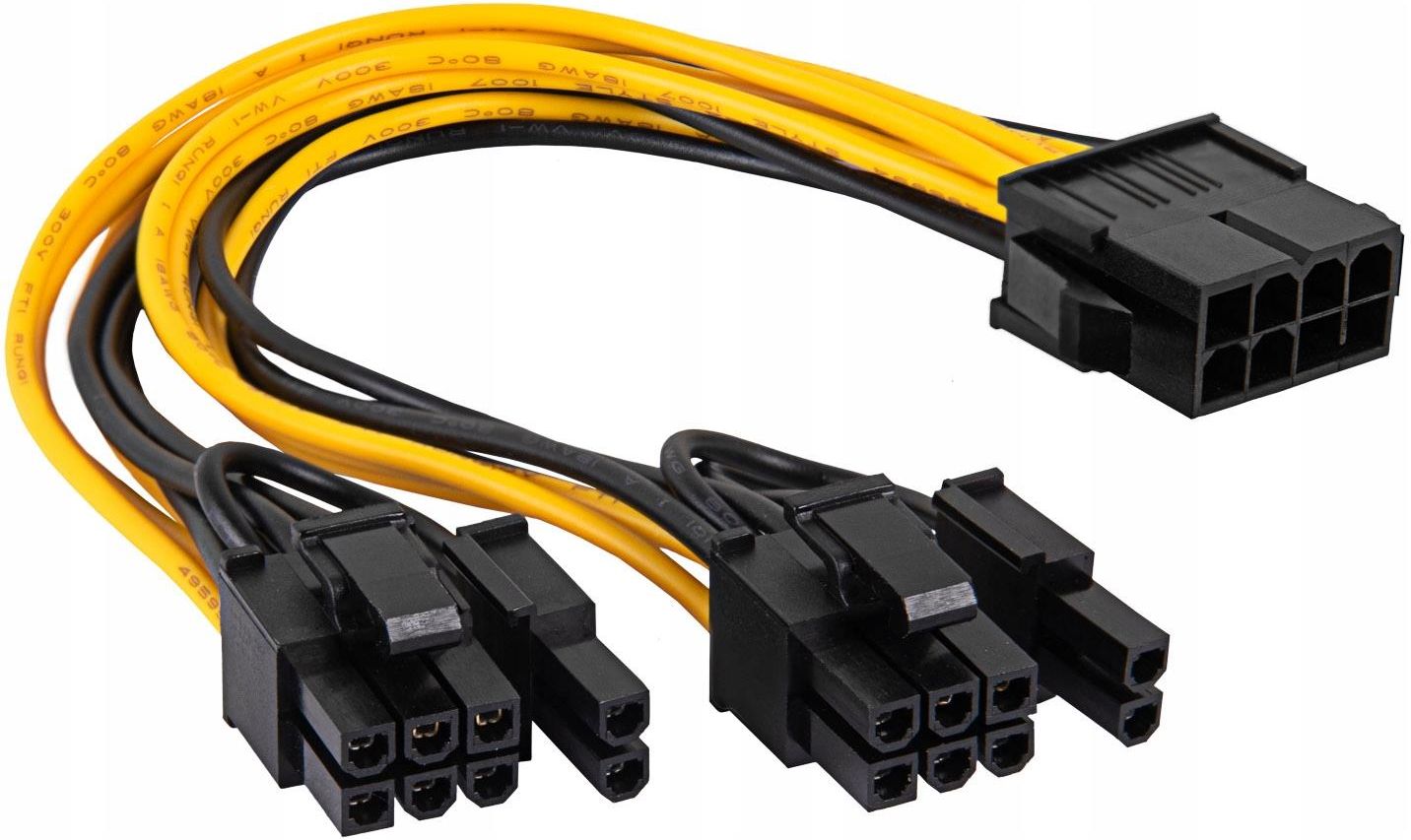 Akyga Adapter Kabel Pci-E 8-Pin / 2X 6+2-Pin (Akca81) - Opinie i ceny ...