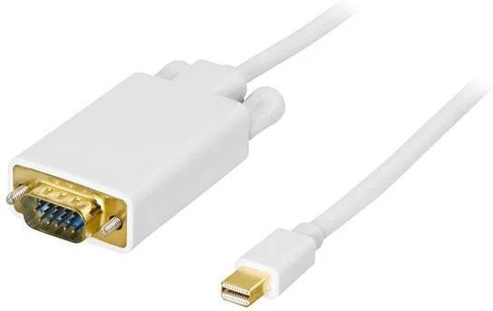 DELTACO MINI DISPLAYPORT TIL VGA (HD15)-KABEL 20- (DPVGA101) - Opinie i ...