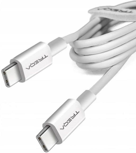 Treqa Treqa Kabel Usb Usb-C Typ C 1M 5A Biały (Ca837) - Opinie i ceny ...